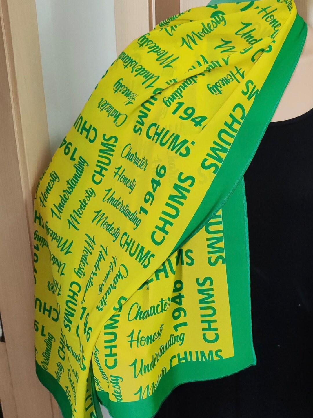 Large Chums,inc. Chiffon Lightweight Scarf - Etsy