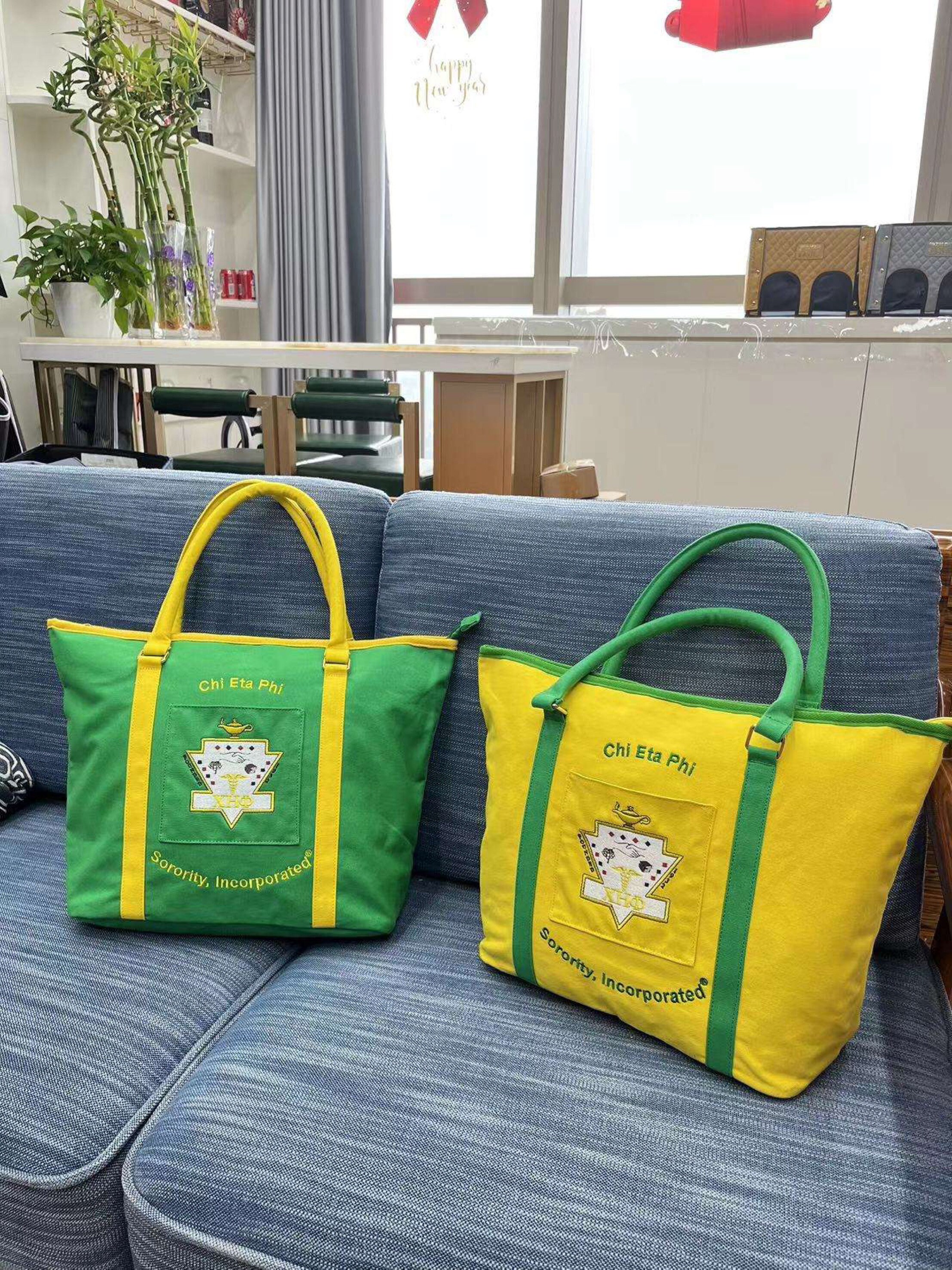 2023 Chi Eta Phi Canvas Bag - Etsy