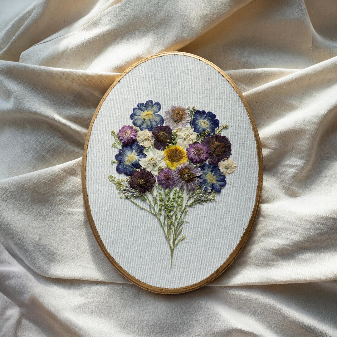 Personalized Birth Flower Decor, Custom Birth Flower Gift, Miniature ...
