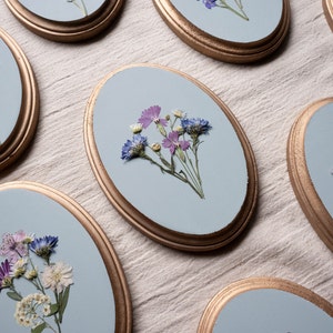 Personalized Birth Flower Decor, Custom Birth Flower Gift, Miniature ...