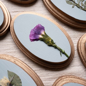 Personalized Birth Flower Decor, Custom Birth Flower Gift, Miniature ...