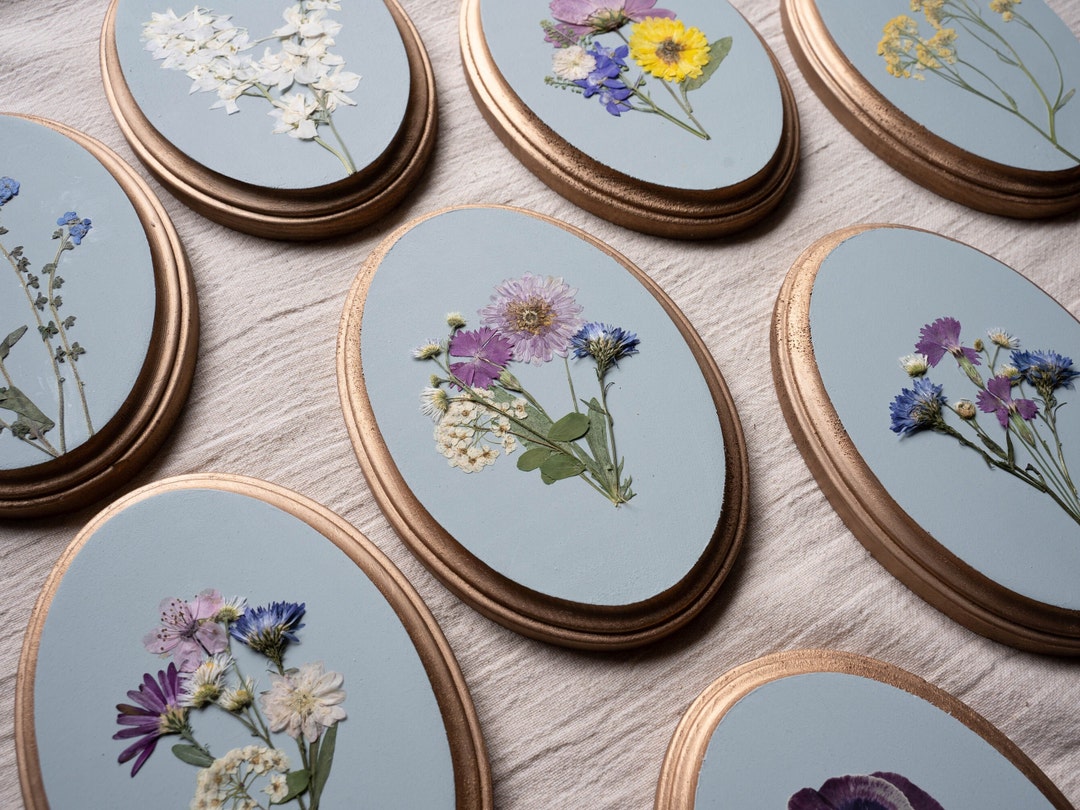 Personalized Birth Flower Decor, Custom Birth Flower Gift, Miniature ...