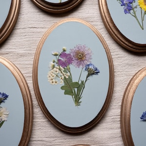 Personalized Birth Flower Decor, Custom Birth Flower Gift, Miniature ...