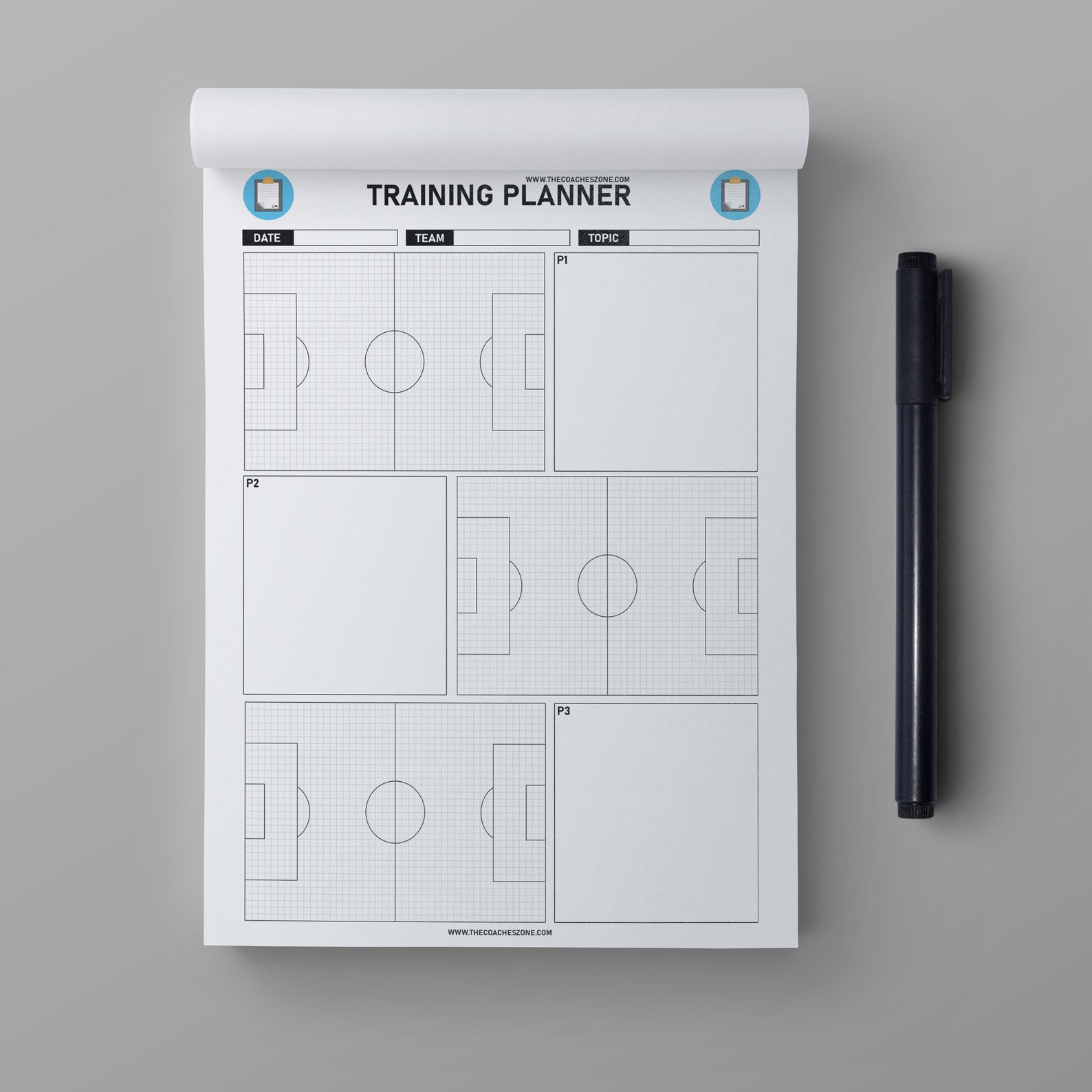 A4 Planner Set | Football Coaching Planners | the Coaches Zone - Etsy UK