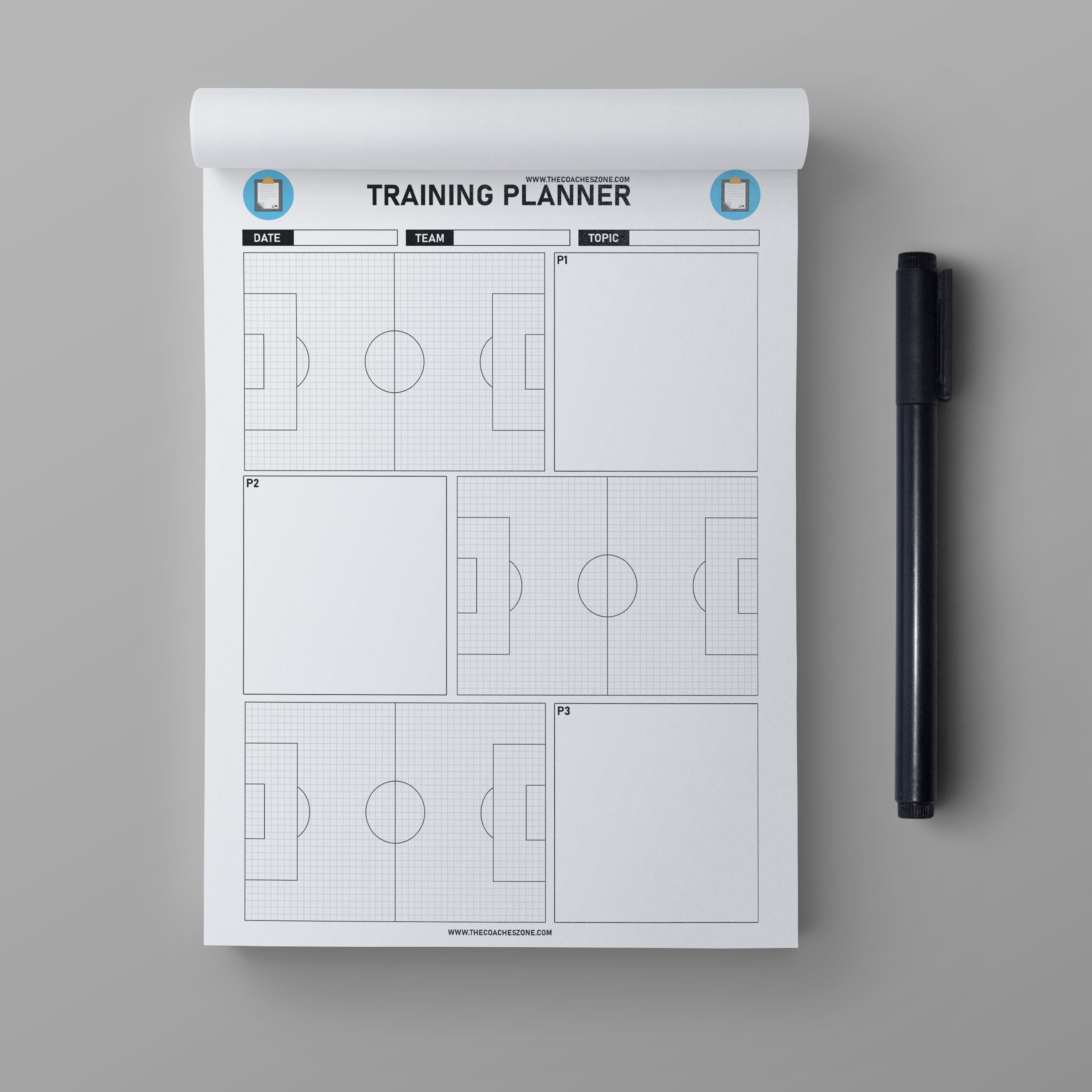 A4 Planner Set | Football Coaching Planners | the Coaches Zone - Etsy UK