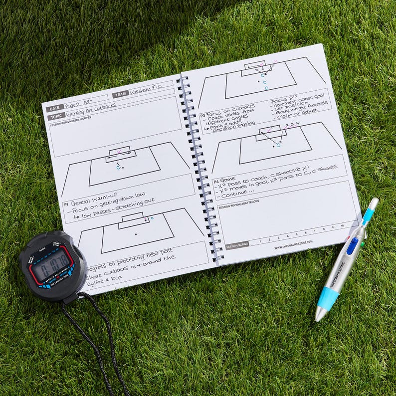 A5 Goalkeeper Notebook – Coaching Notebook for Goalkeeper Training ...