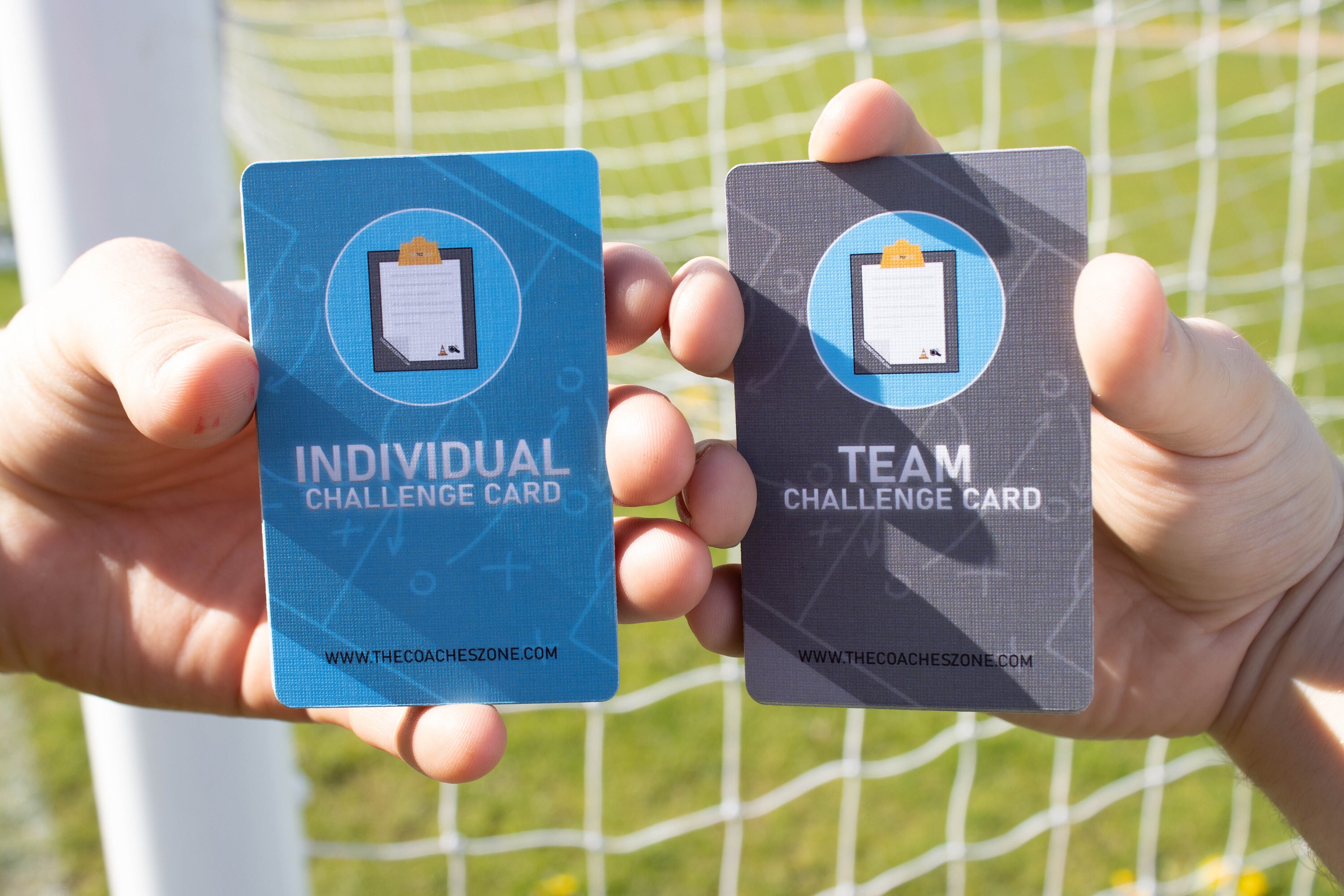 Player Challenge Cards Football Training Cards Football Coaching Cards ...