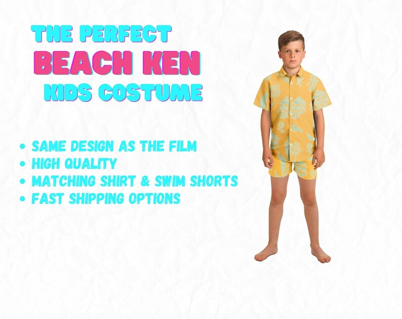 Ken Costume for Kids 2023, Funny Costume, Simu Liu Movie Costume, Ken ...