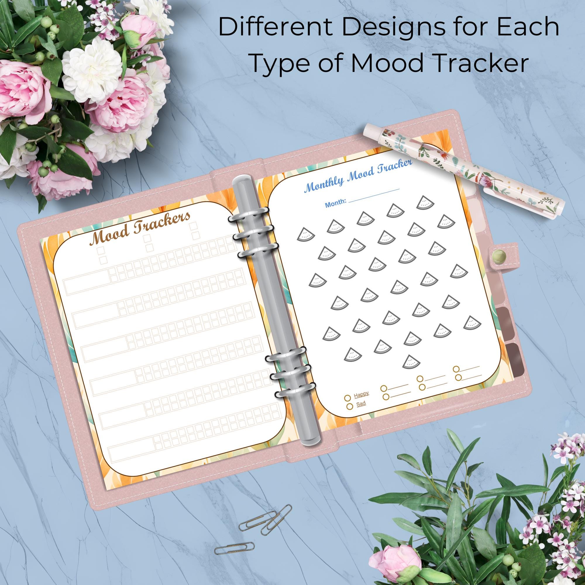 Mood Tracker Activity Book - 102 Pages of Mood Tracking and Fun ...