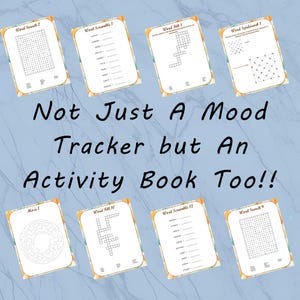Mood Tracker Activity Book - 102 Pages of Mood Tracking and Fun ...