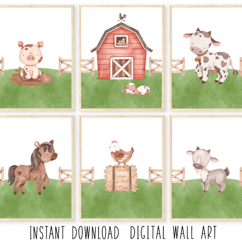 Barnyard Nursery - Etsy