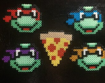 Ninja Turtle Magnets - Etsy