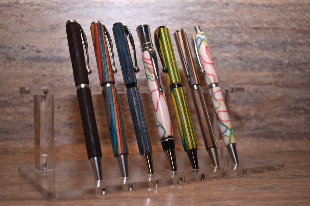 Custom Handmade Wood and Acrylic Pens - Etsy