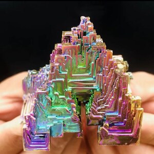 Bismuth Crystal Beautiful Natural Colors Multiple Sizes Available - Etsy