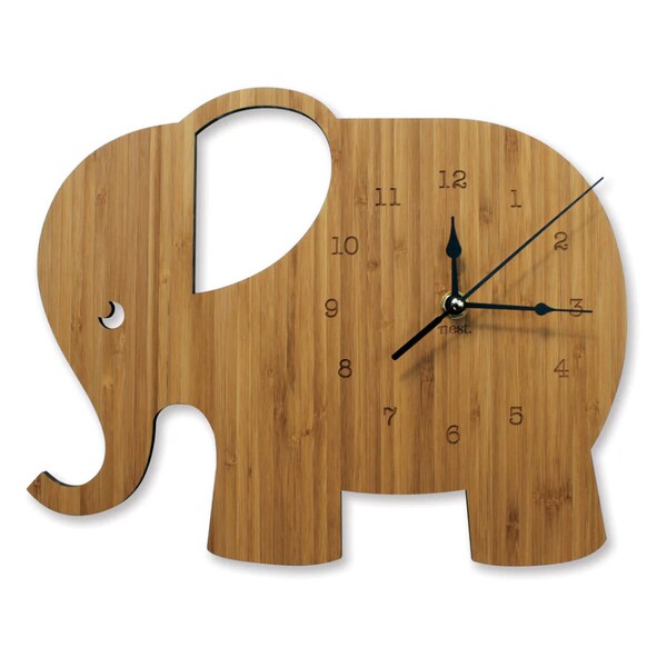 Elephant Clock - Etsy