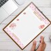 Kawaii Strawberry Milk Pastel Notes Template Printable Digital Download ...