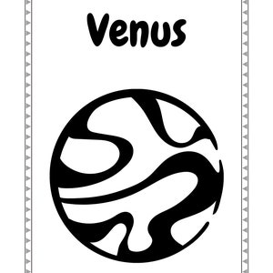 Solar System Coloring Book - Etsy