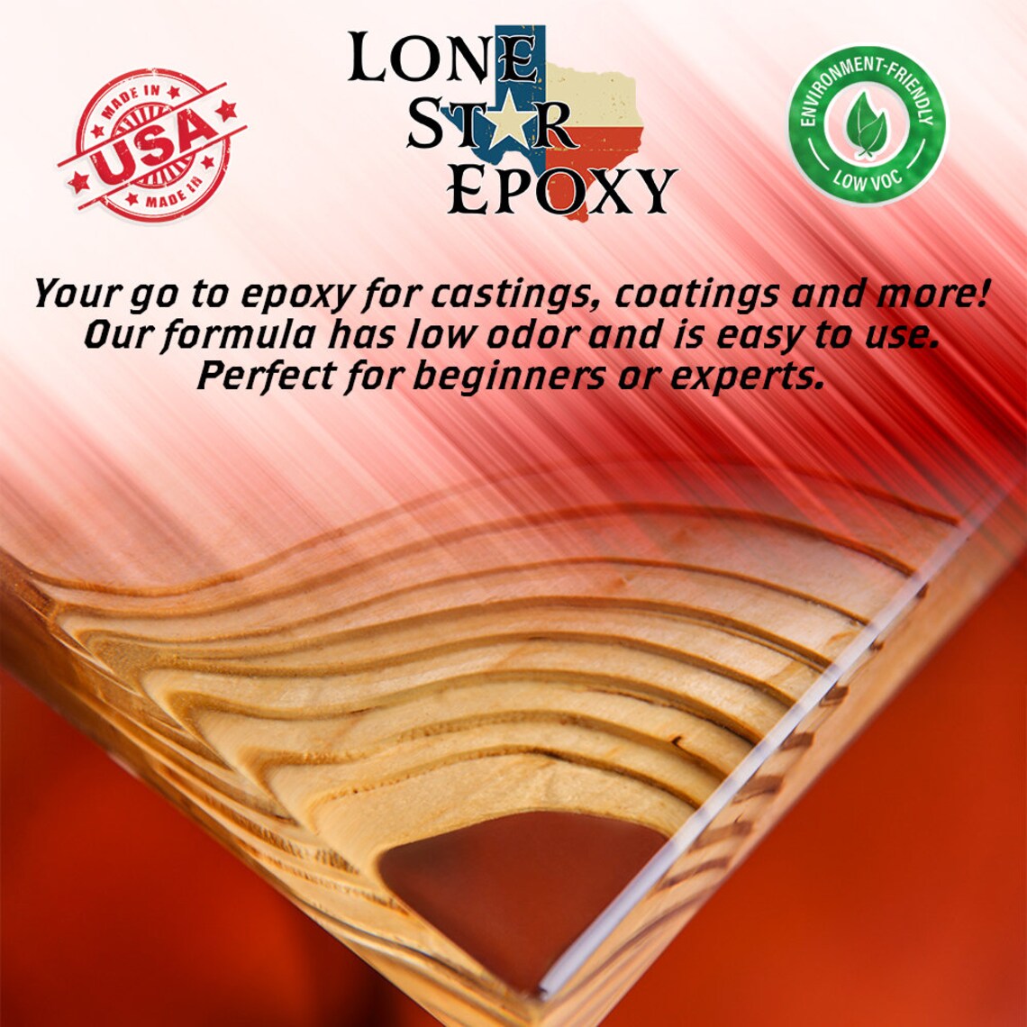 Clear 2 Part Epoxy Resin Coating High Gloss Finish Low Odor - Etsy