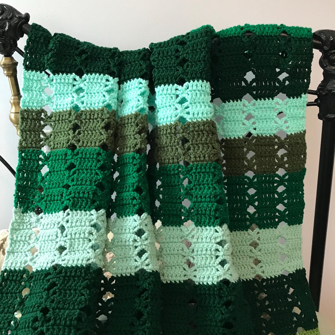 New Crochet Blanket, Handmade Crochet Blanket, Artisan Made Afghans ...