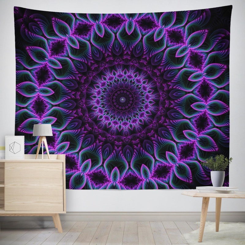 Mandala Tapestry - Etsy
