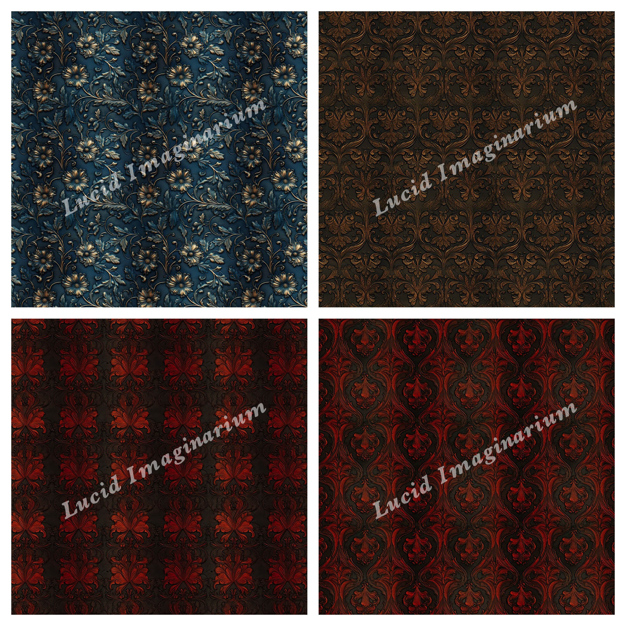 Leather Book Cover Printable Instant Digital Download Texture, Seamless ...