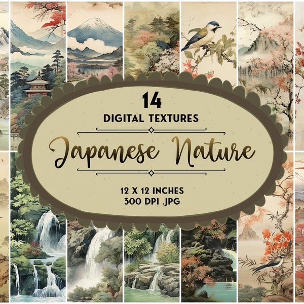 Japanese Digital - Etsy