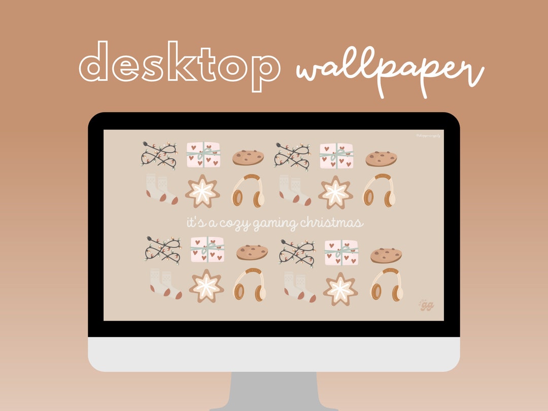 Cozy Gaming Christmas Desktop Wallpaper | Christmas, Winter, Desktop ...