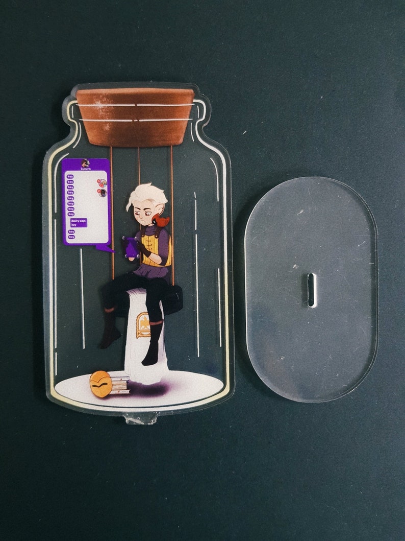 Hassling Hunter Acrylic Standee - Etsy