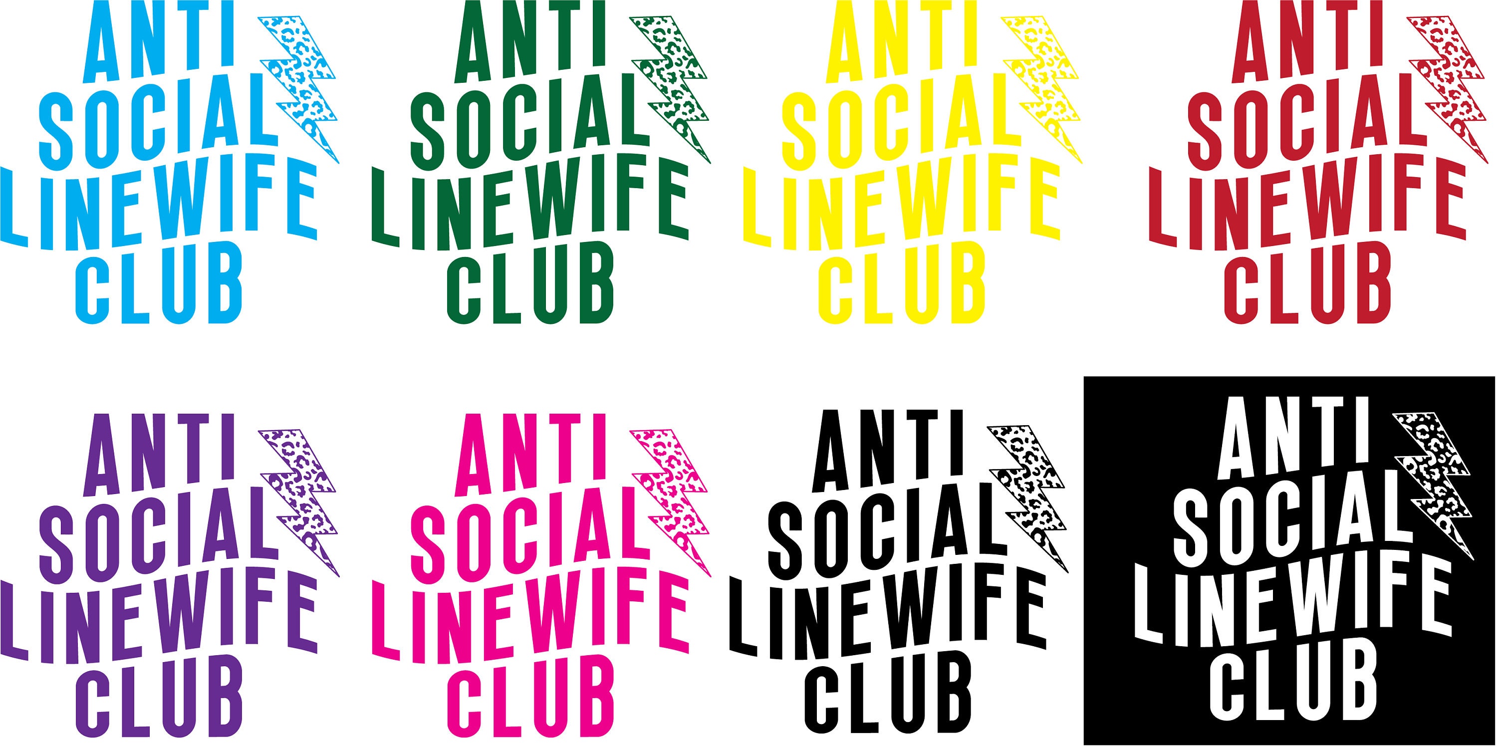 Linewife Decal, Linewife Sticker, Antisocial Linewife, Linewife Car ...