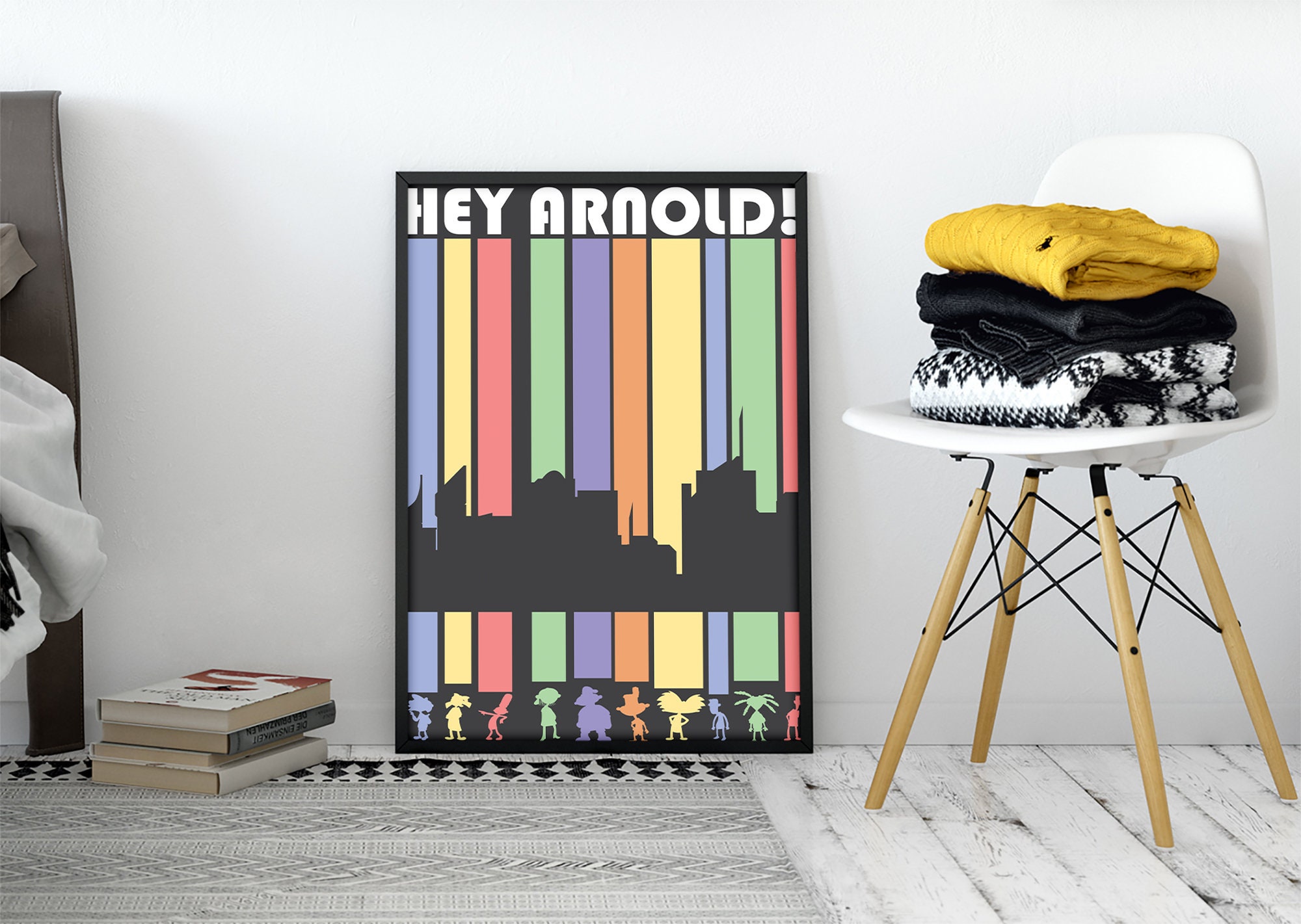 City Scape - Hey Arnold! Poster - Etsy