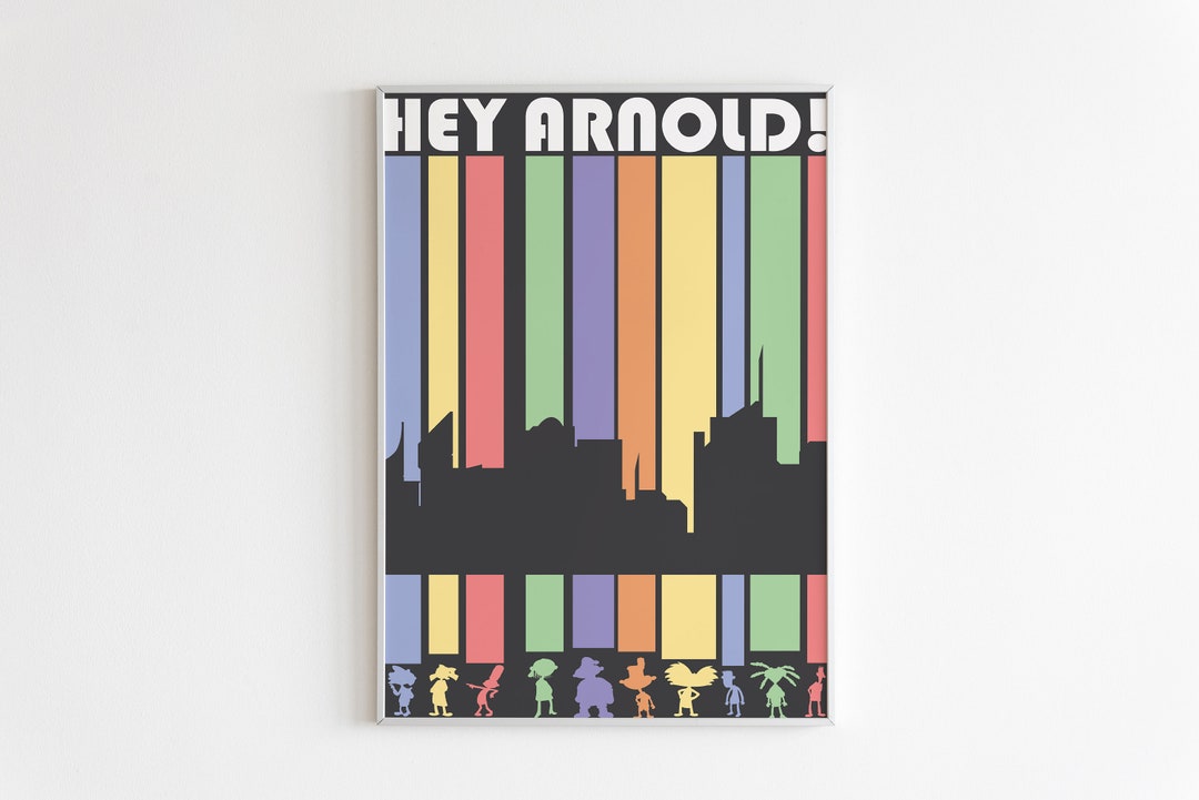 City Scape - Hey Arnold! Poster - Etsy
