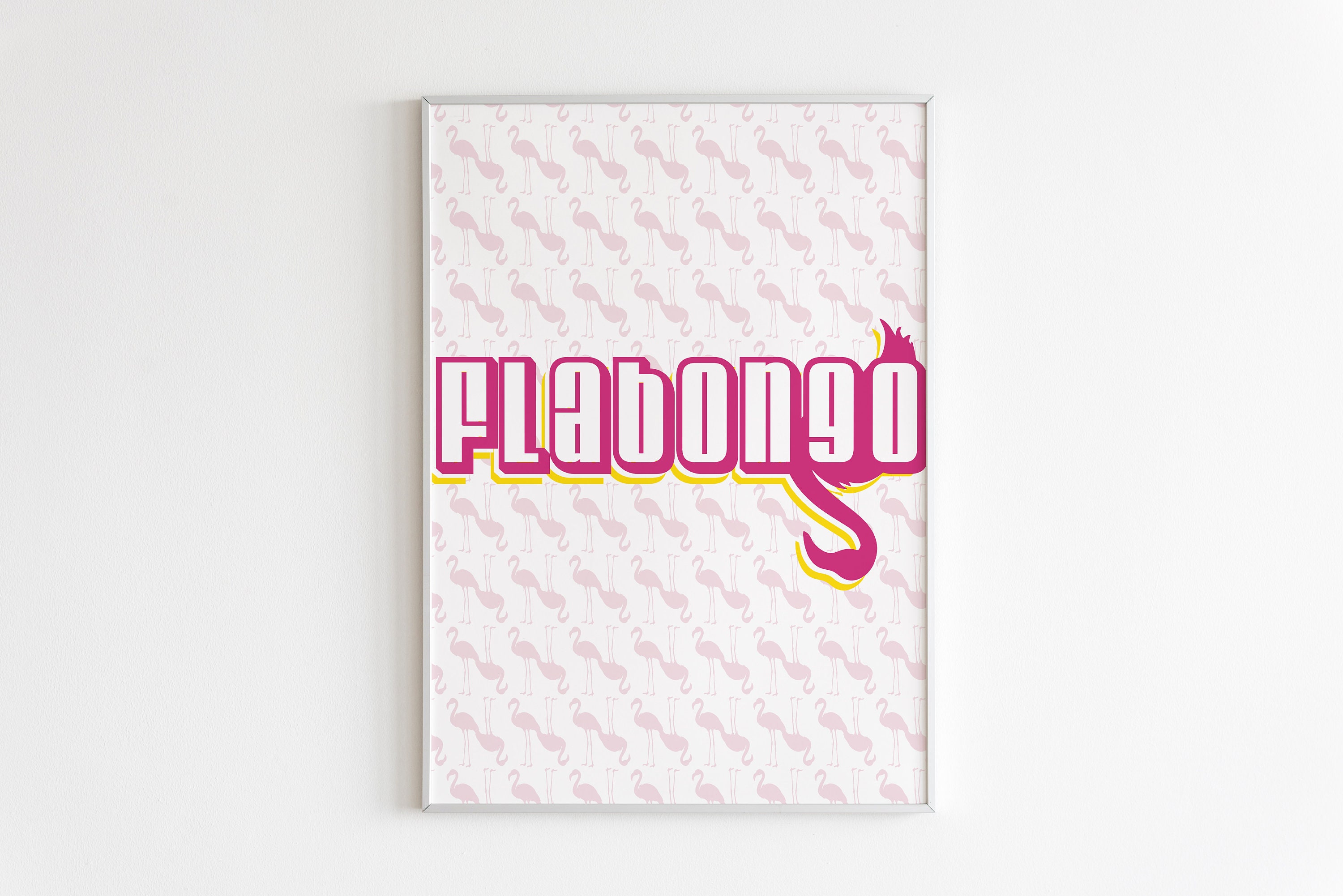 Flabongo Mural Poster (DIGITAL FILES) - Etsy