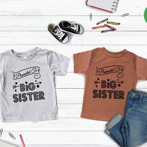 Promoted to Big Sister Shirt, Big Sister Shirt, Big Sister Tshirt, Big Sister Announcement, Big ...