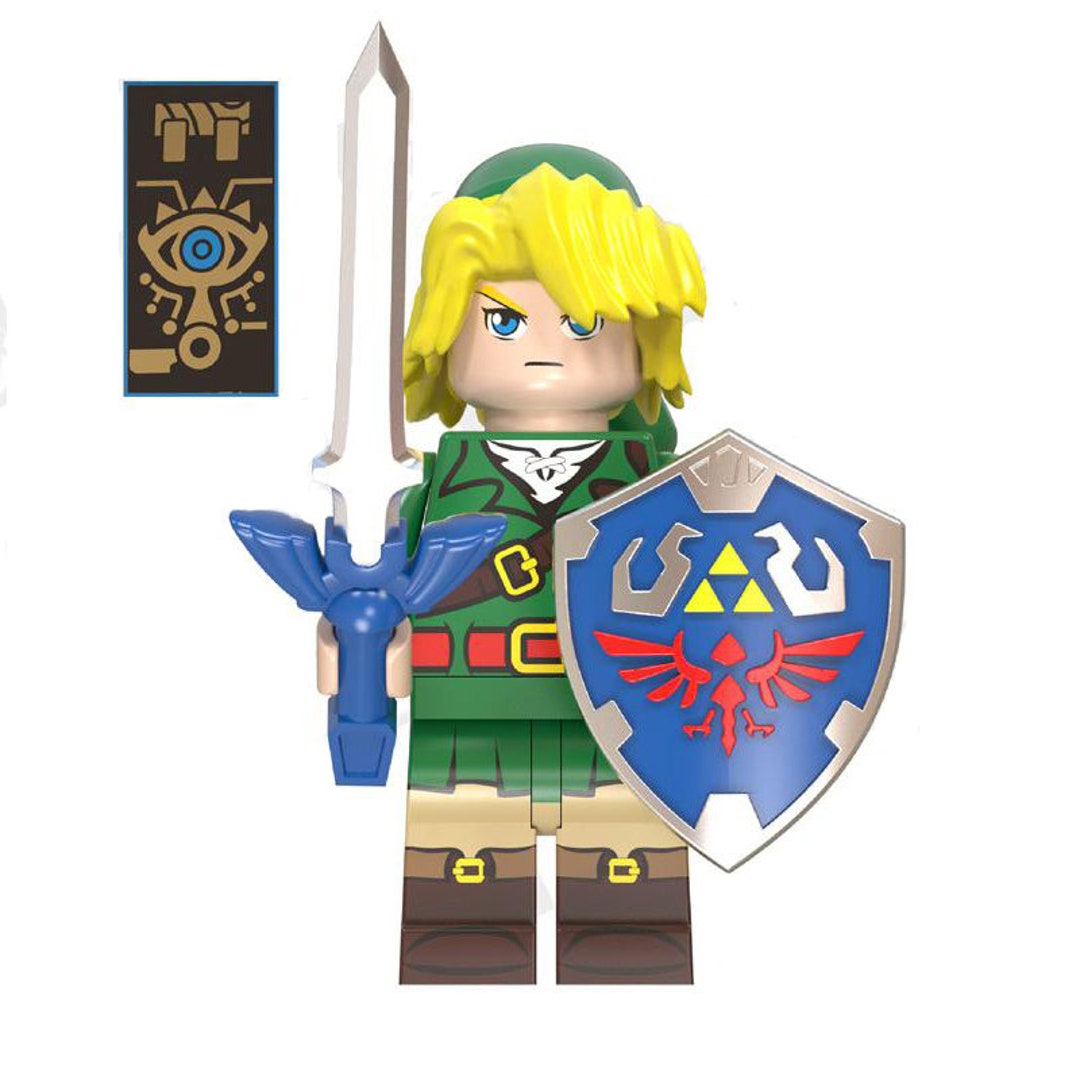 Brick Custom Link Legends of Zelda Minifigure - Etsy