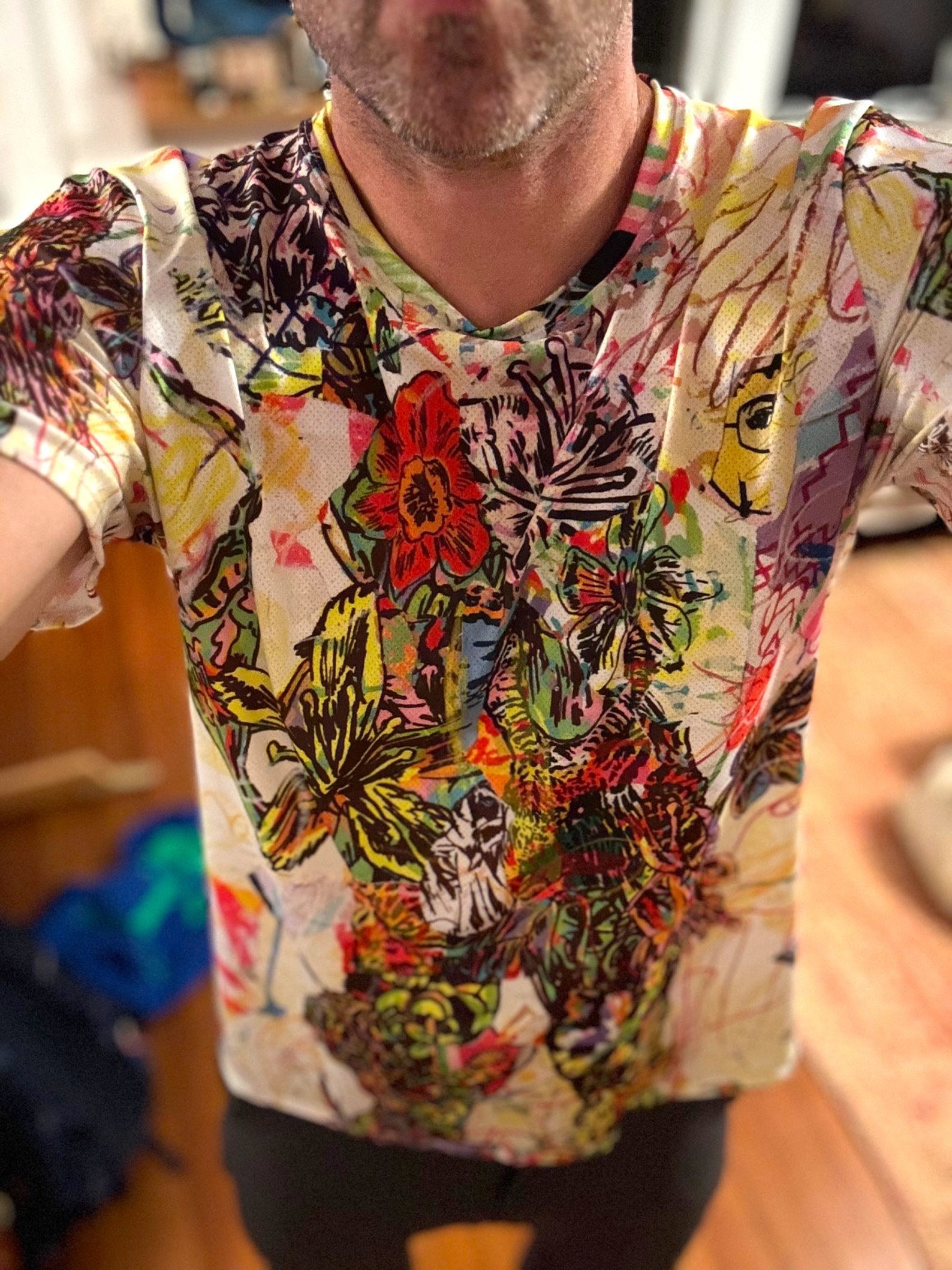 Megaflora Mangler LIGHT ATHLETIC MESH Version (all Over Print) - Etsy