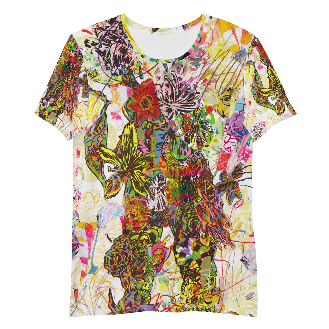 Megaflora Mangler LIGHT ATHLETIC MESH Version (all Over Print) - Etsy
