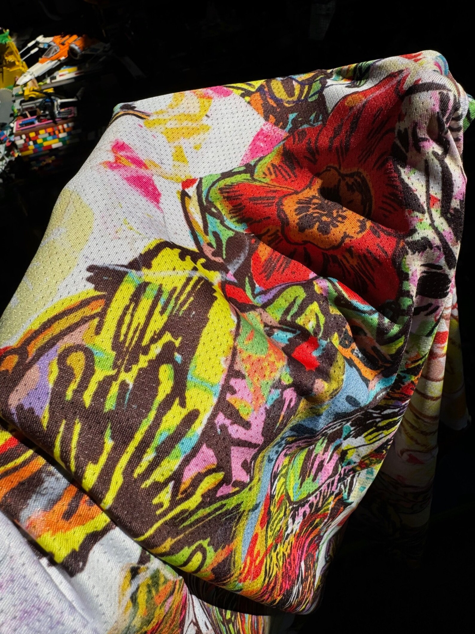 Megaflora Mangler LIGHT ATHLETIC MESH Version (all Over Print) - Etsy