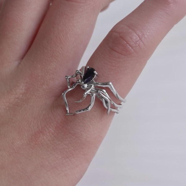 Spider Ring - Etsy