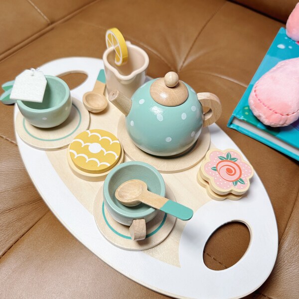 Toy Tea Set - Etsy