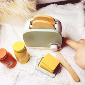 Personalized Wooden Kitchen Appliances Toy for Kids ,wooden Toaster Toy ...