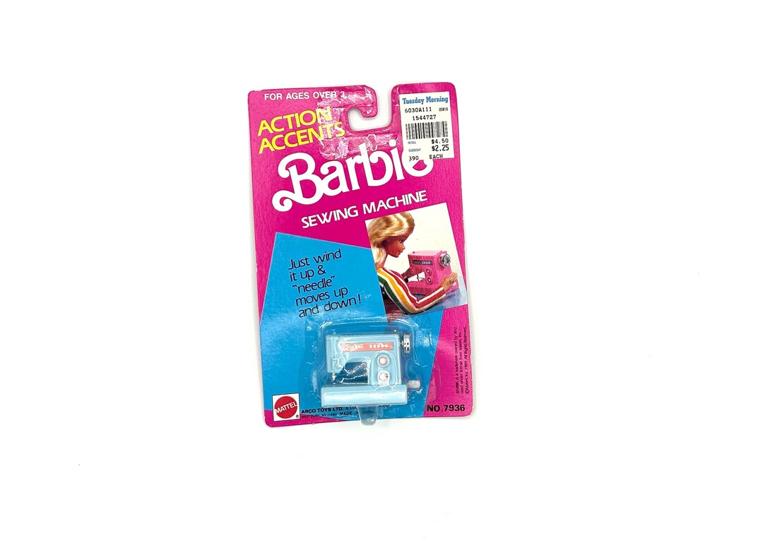 Vintage Barbie Sewing Machine - Etsy