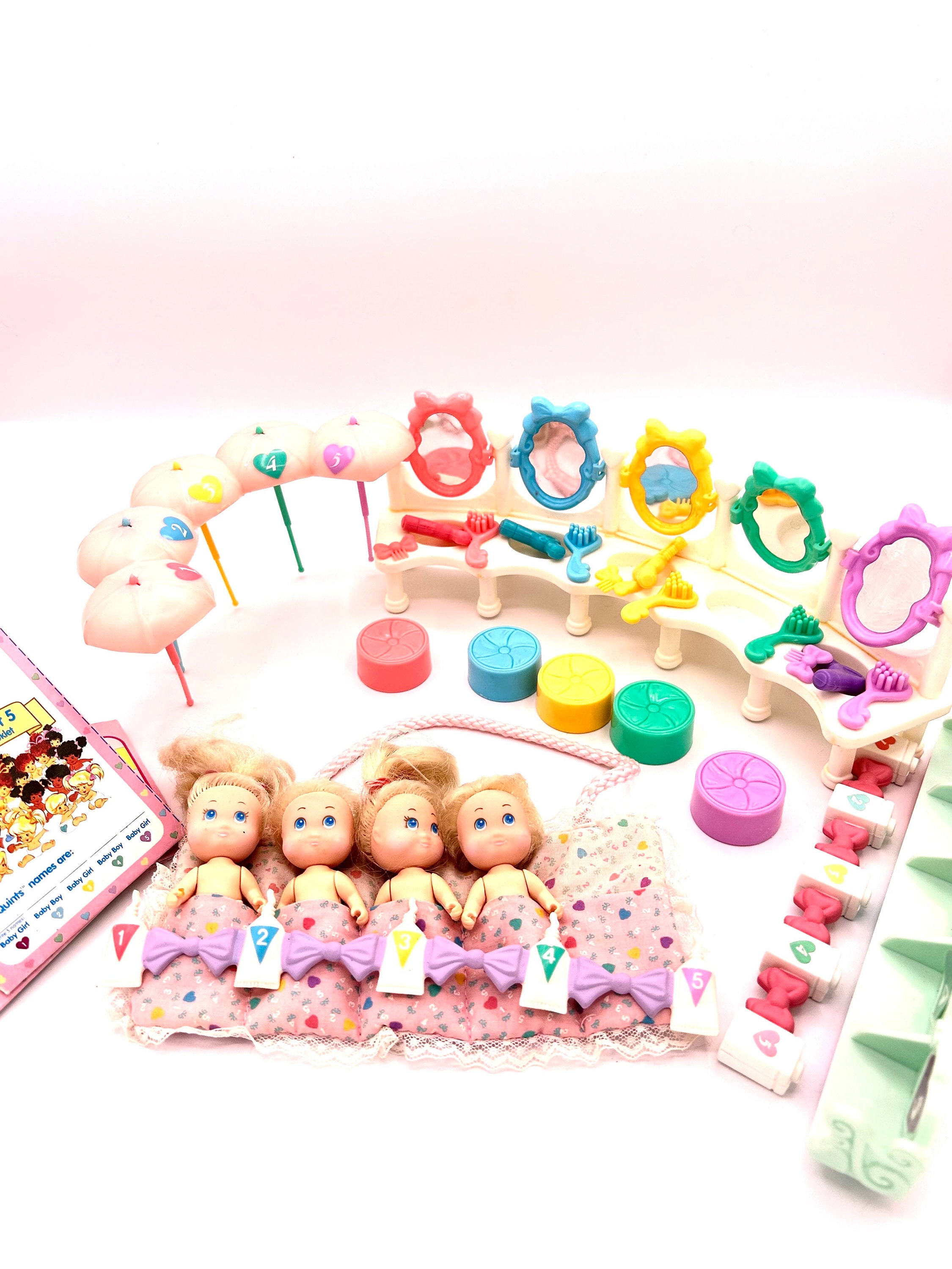 Vintage Quints Dolls Set - Etsy