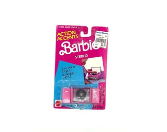 Vintage Barbie Record Player - Etsy