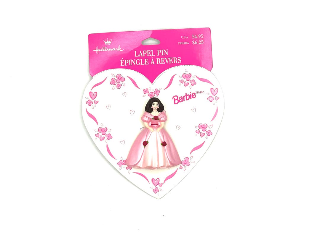 Vintage Barbie Brooch // Lapel Pin - Etsy