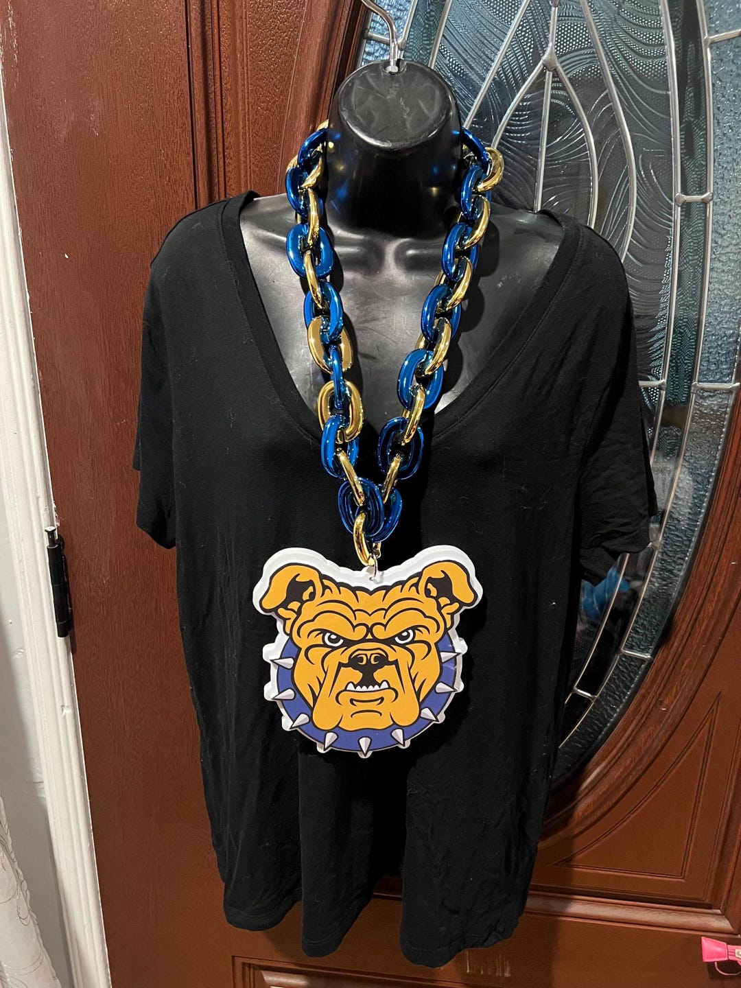 Blue and Gold NCAT Aggie Fan Foam Chain - Etsy