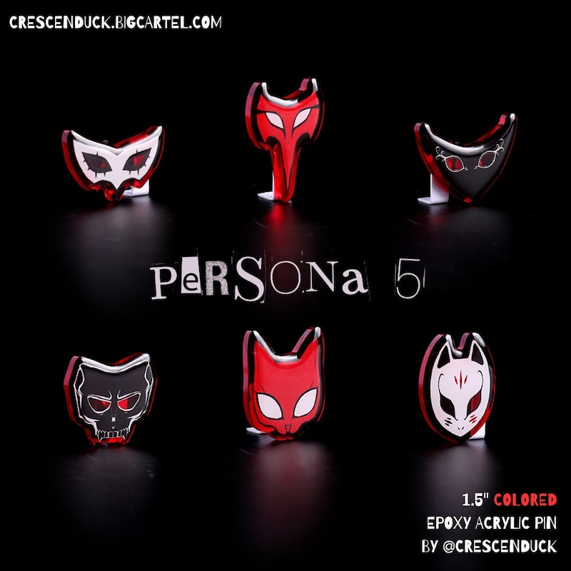Persona 5 Joker Mask - Etsy