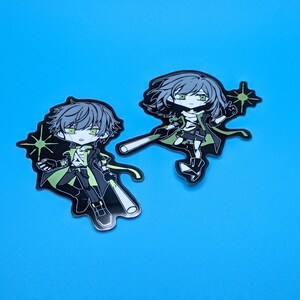 Honkai: Star Rail - Trailblazers Caelus/stelle Gold Foil Stickers - Etsy