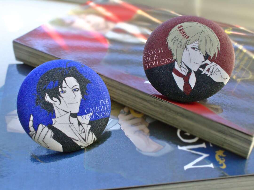 William & Sherlock Badges MTP - Etsy