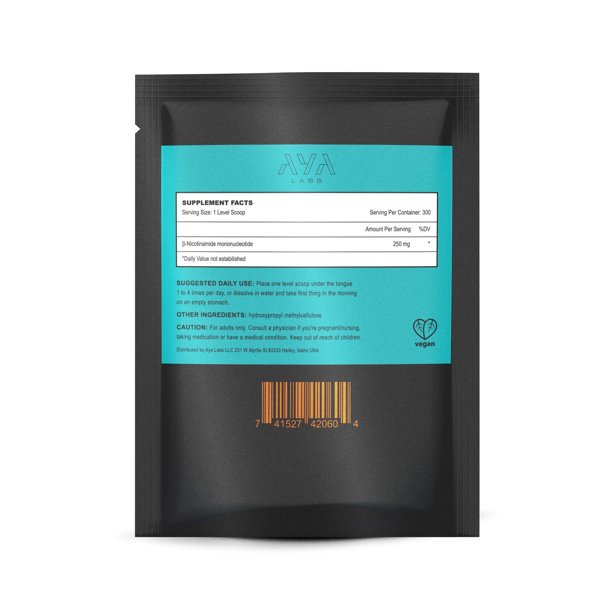 Aya Labs NMN Supplement Pure Powder 75g Nicotinamide Mononucleotide NAD ...