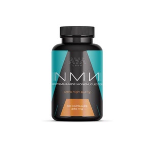 Aya Labs NMN 250mg Supplement - 30 Day Supply Nicotinamide ...